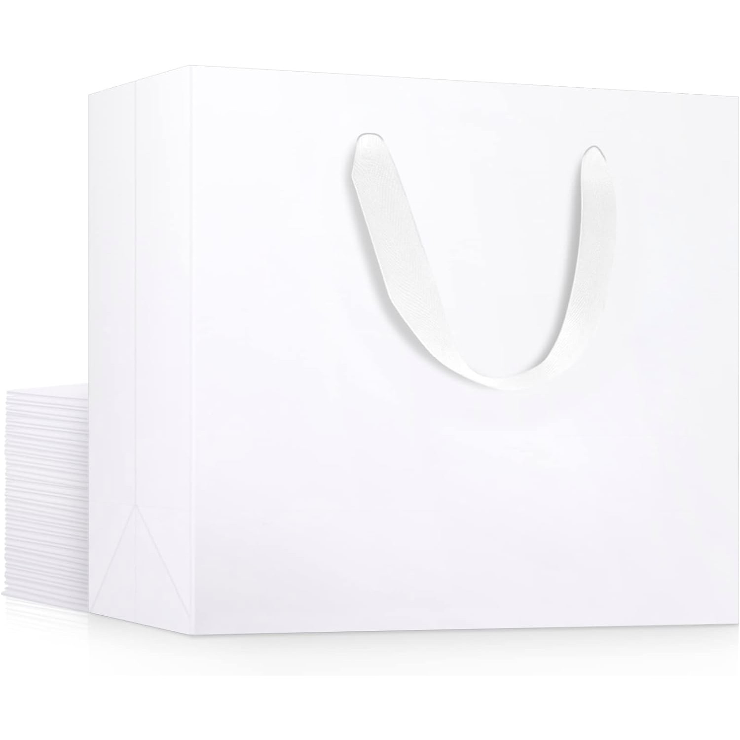 Large white paper gift bags online
